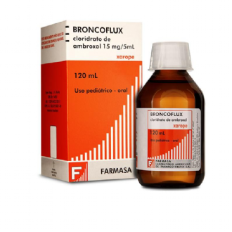 BRONCOFLUX XAROPE PEDIÁTRICO 6MG/ML 120ML | Drogão Super