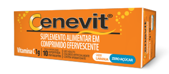 CENEVIT EFERVESCENTES 1G 10 COMPRIMIDOS | Drogão Super