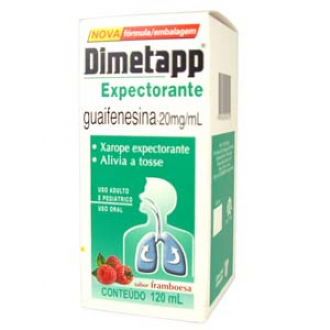 DIMETAPP EXPECTORANTE SABOR FRAMBOESA WYETH 120ML | Drogão Super