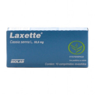 LAXETTE 55,6MG 10 COMPRIMIDOS | Drogão Super