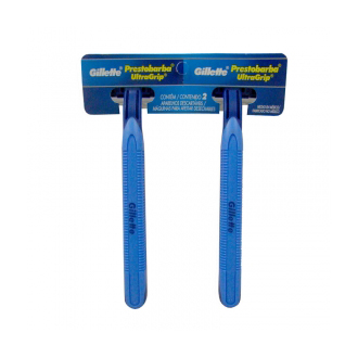 APARELHO DE BARBEAR GILLETTE PRESTOBARBA ULTRAGRIP 2 UNIDADES | Drogão ...