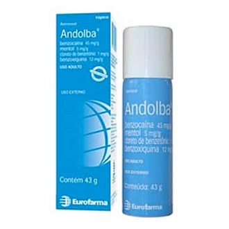 ANDOLBA AEROSOL 43G | Drogão Super