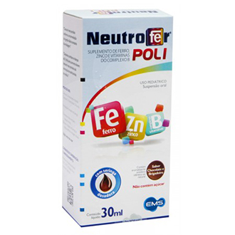 NEUTROFER POLI INFANTIL 30ML | Drogão Super
