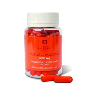 HELIORAL 250MG 60 CÁPSULAS | Drogão Super