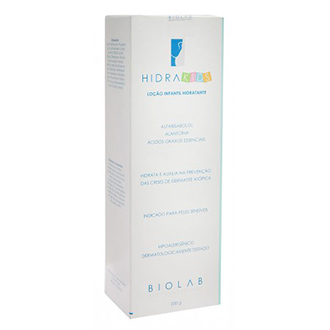 LOÇÃO HIDRATANTE INFANTIL HIDRA KIDS 200G | Drogão Super