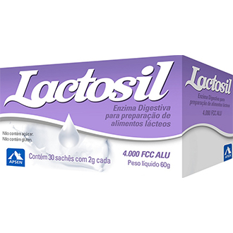 LACTOSIL 4000 FCC 30 TABLETES | Drogão Super