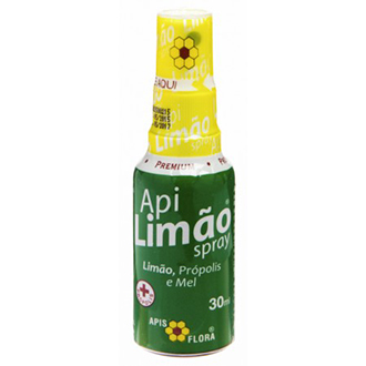 SPRAY PRÓPOLIS API FLORA MEL E LIMÃO 30ML | Drogão Super