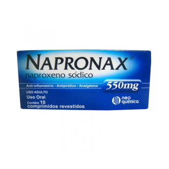NAPRONAX 550MG 10 COMPRIMIDOS | Drogão Super