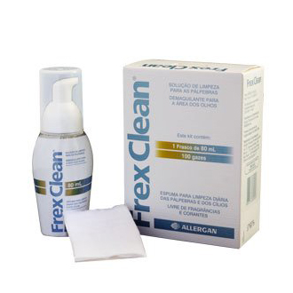 FREX CLEAN T ESPUMA DE LIMPEZA PARA PALPEBRAS 80ML+100GAZES | Drogão Super