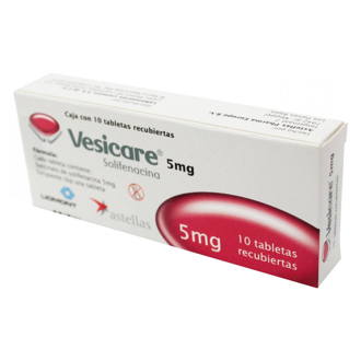 VESICARE 5MG 30 COMPRIMIDOS | Drogão Super