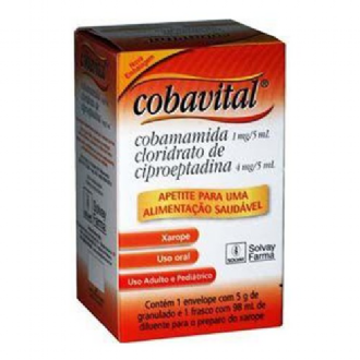COBAVITAL 4 MG/5 ML XAROPE 100ML | Drogão Super