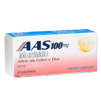 AAS PROTECT 100MG 30 COMPRIMIDOS | Drogão Super