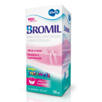 BROMIL XAROPE INFANTIL EXPECTORANTE 150ML | Drogão Super