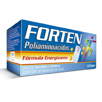 FORTEN 10 UNIDADES FLACONETES CADA UNIDADE CONTÉM 10ML | Drogão Super
