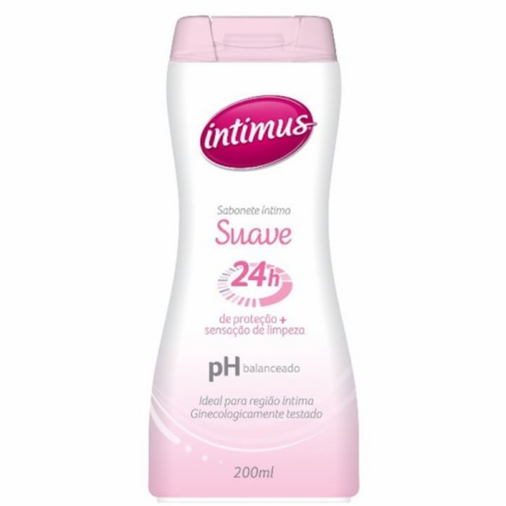 SABONETE INTIMO LÍQUIDO INTIMUS SUAVE 200ML | Drogão Super