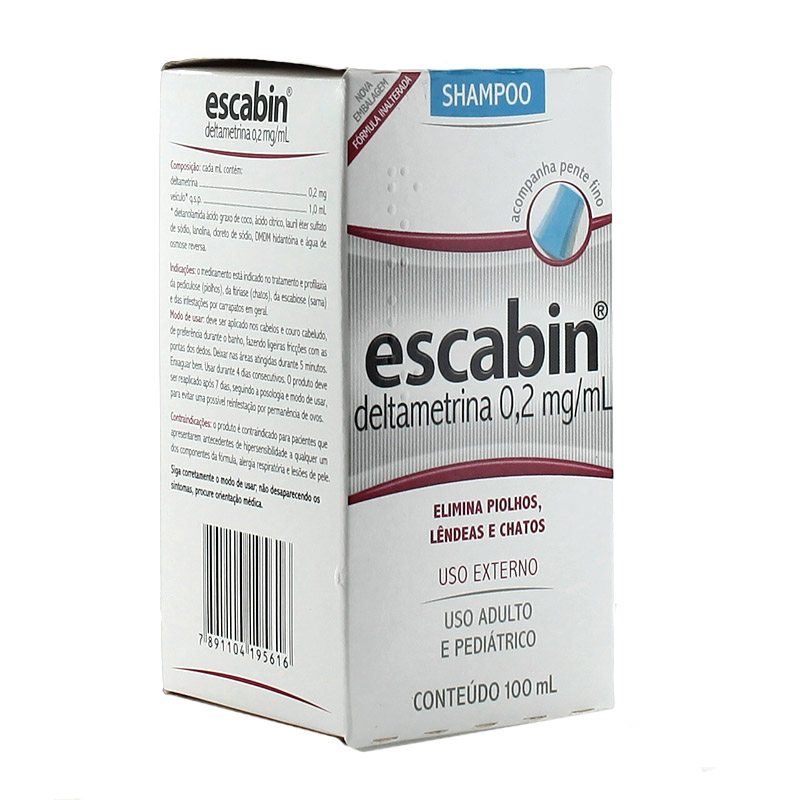 ESCABIN LOÇÃO 100 ML | Drogão Super