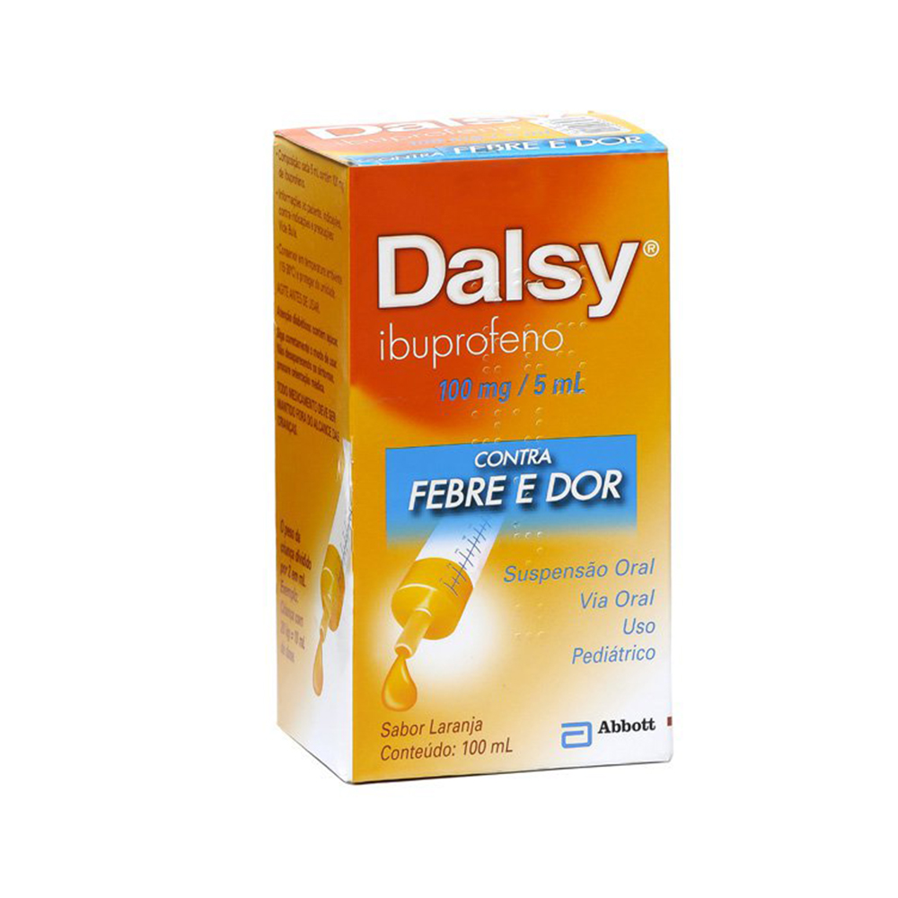 DALSY 100MG/5ML 100ML SUSPENSÃO ORAL | Drogão Super