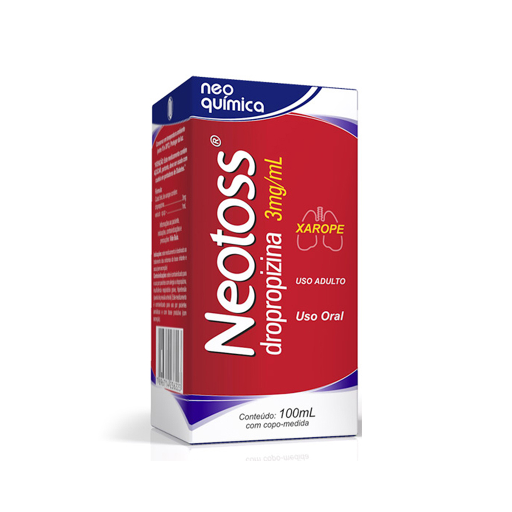 NEOTOSS XAROPE ADULTO 100ML | Drogão Super