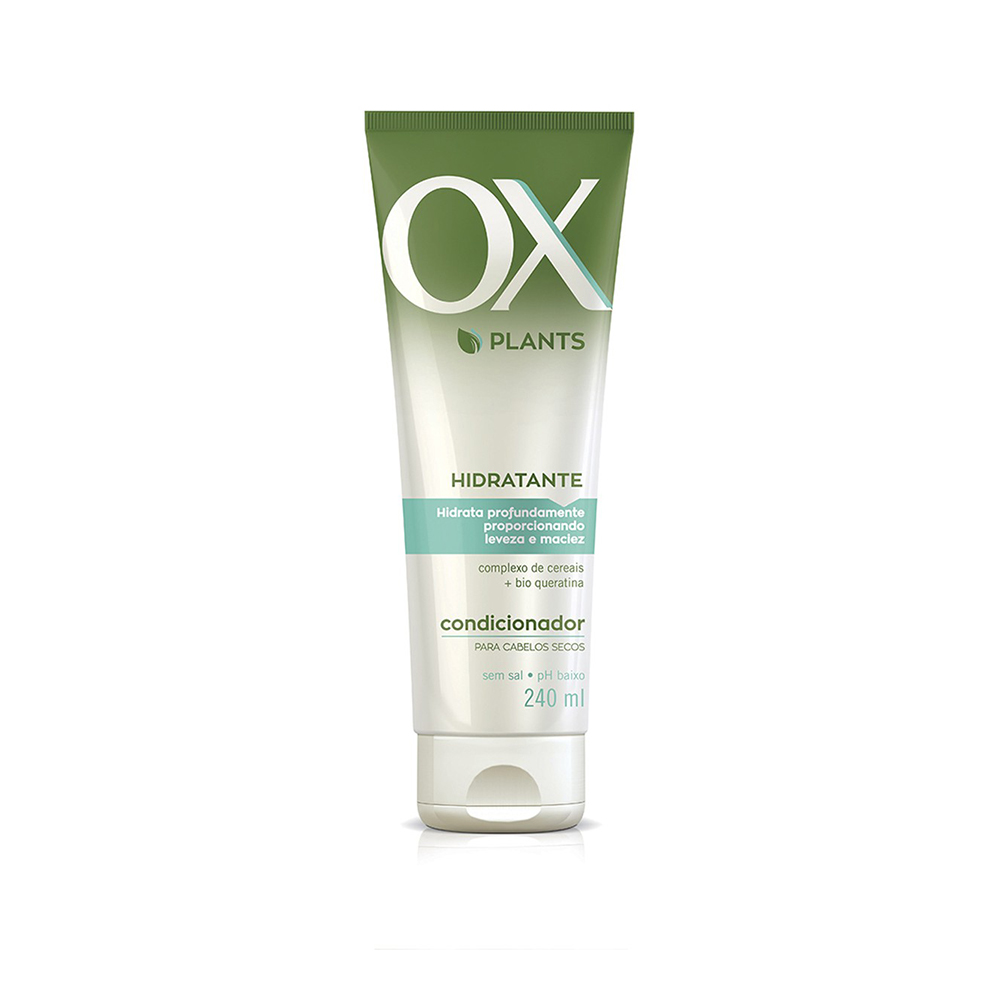 CONDICIONADOR HIDRATANTE OX PLANTS 240ML | Drogão Super