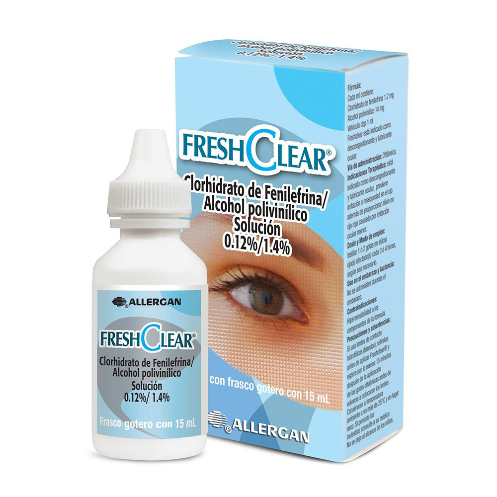 FRESH CLEAR 15 ML COLÍRIO | Drogão Super