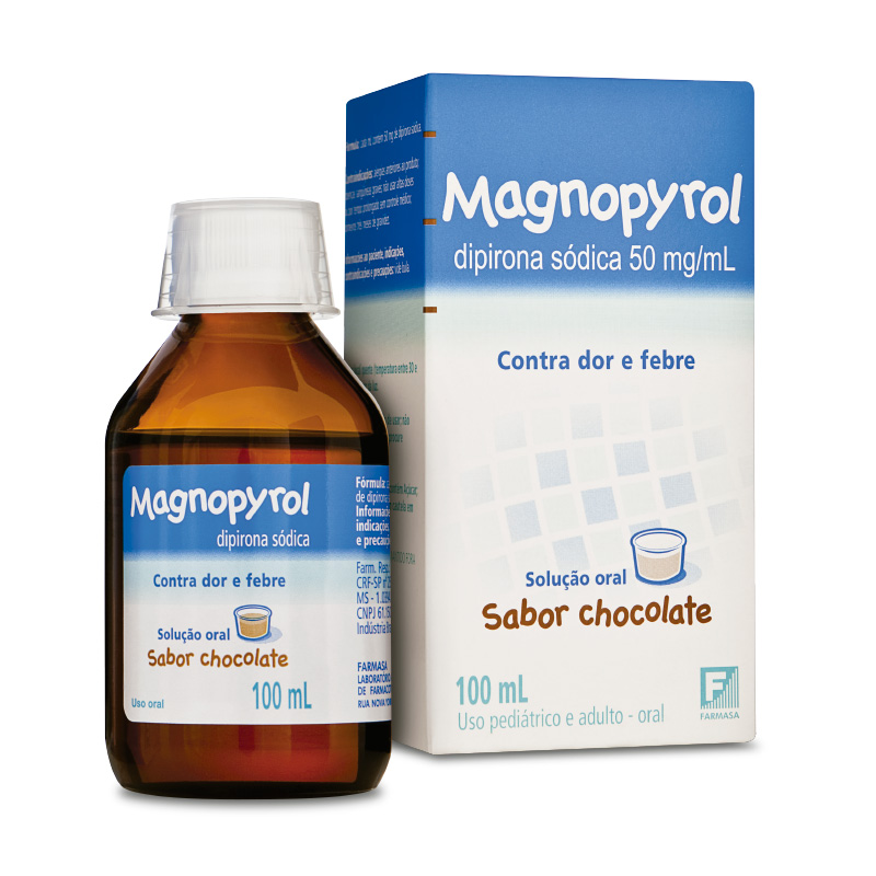 MAGNOPYROL 50MG/ML SOLUÇÃO 100ML | Drogão Super
