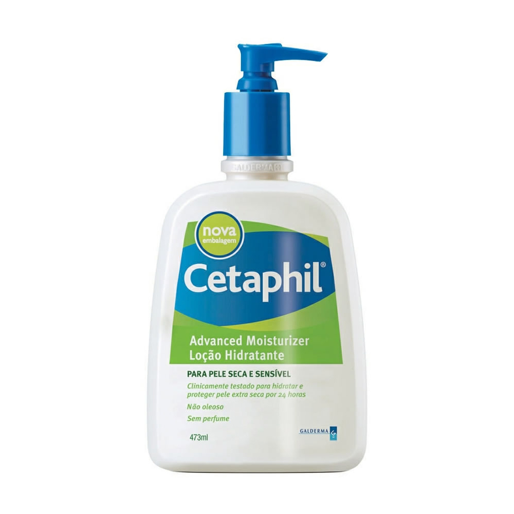 LOÇÃO HIDRATANTE CETAPHIL ADVANCED MOISTURIZER 473ML | Drogão Super