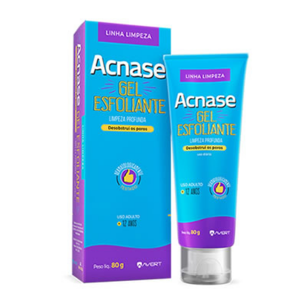 ACNASE GEL ESFOLIANTE 80G | Drogão Super
