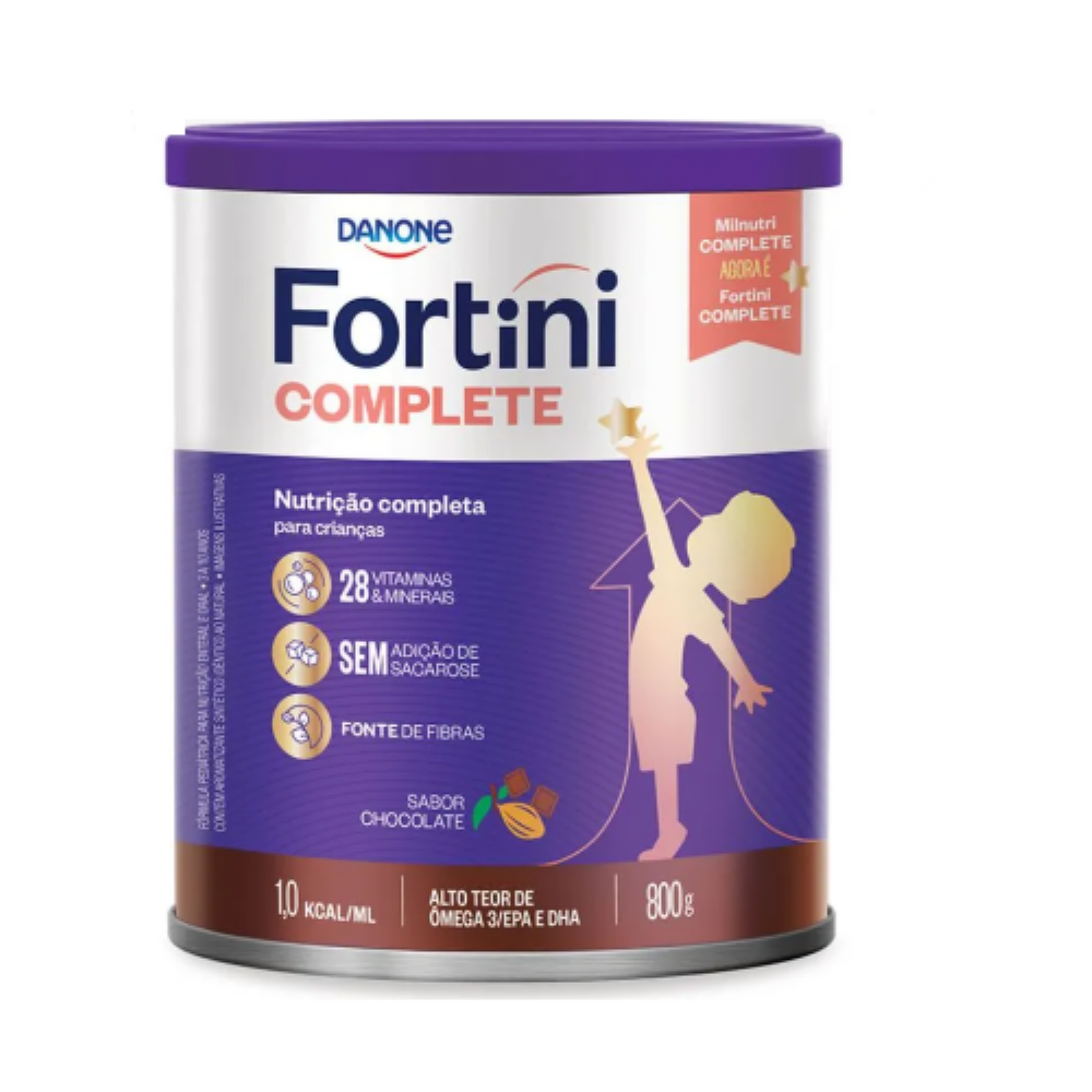 FORTINI COMPLETE CHOCOLATE 800G | Drogão Super