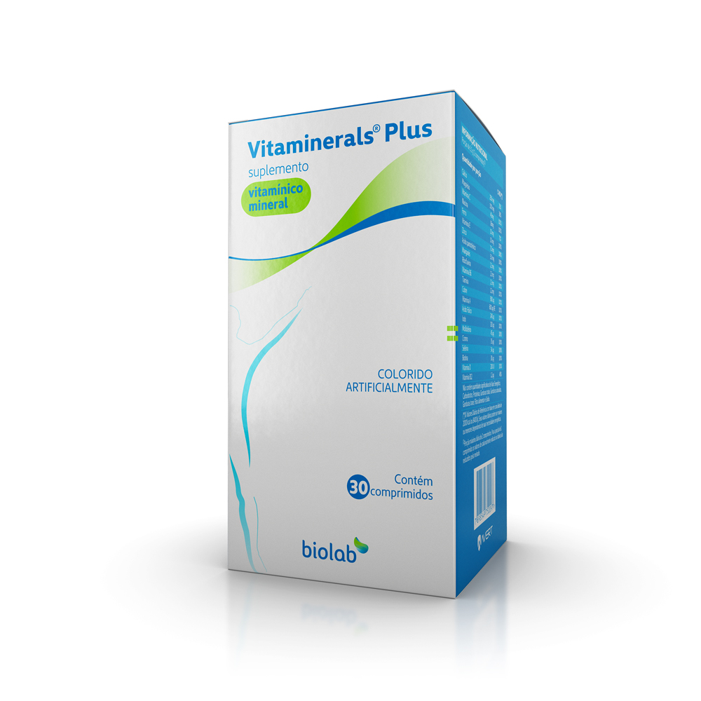 VITAMINERALS PLUS 60 COMPRIMIDOS | Drogão Super