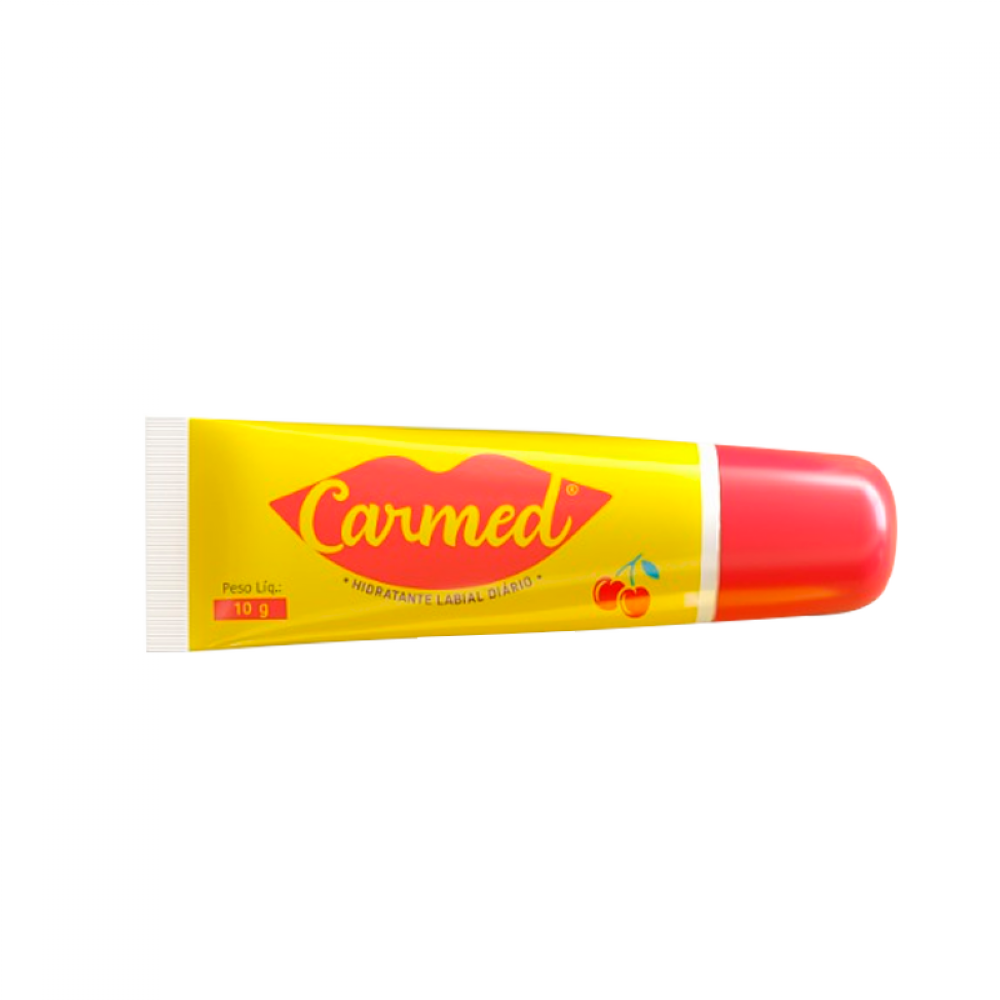 HIDRATANTE LABIAL CARMED CEREJA 10G | Drogão Super