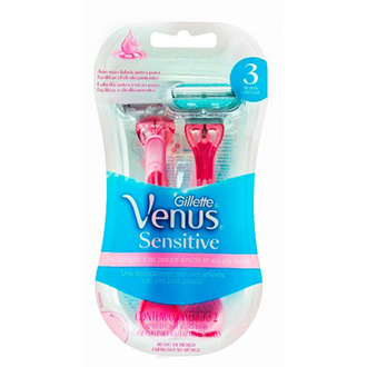 APARELHO DE DEPILAR GILLETTE VENUS UPGRADE SENSITIVE 2 UNIDADES ...