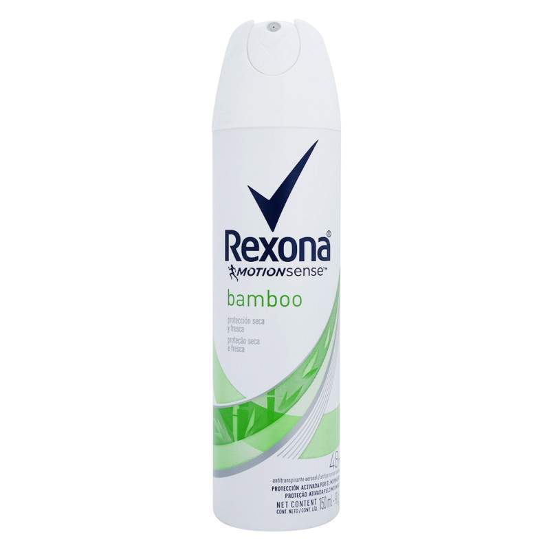 DESODORANTE AEROSOL ANTITRANSPIRANTE REXONA BAMBOO E ALOE VERA FEMININO ... DESODORANTE AEROSOL ANTITRANSPIRANTE REXONA BAMBOO E ALOE VERA FEMININO ...