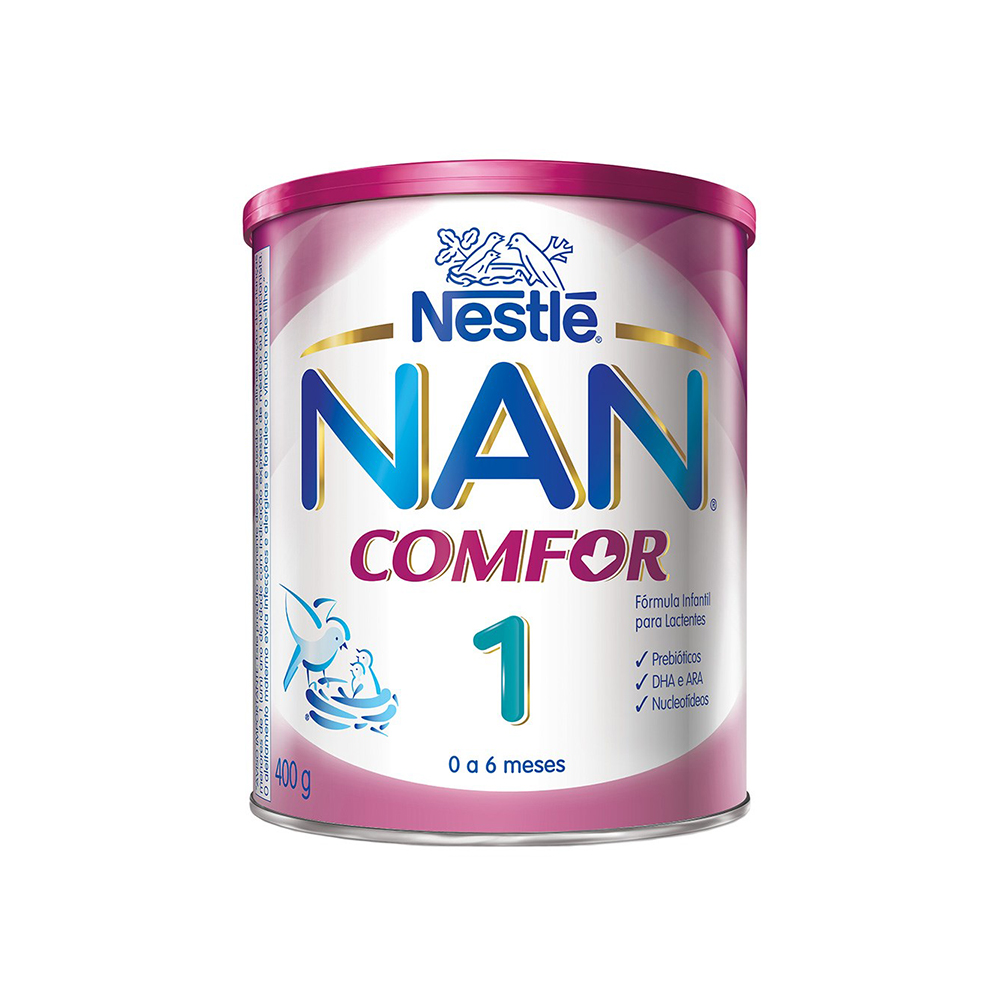 LEITE EM PÓ INFANTIL NESTLÉ NAN COMFOR 1 400G | Drogão Super
