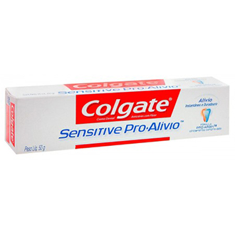 CREME DENTAL COLGATE SENSITIVE PRÓ-ALÍVIO 50G | Drogão Super