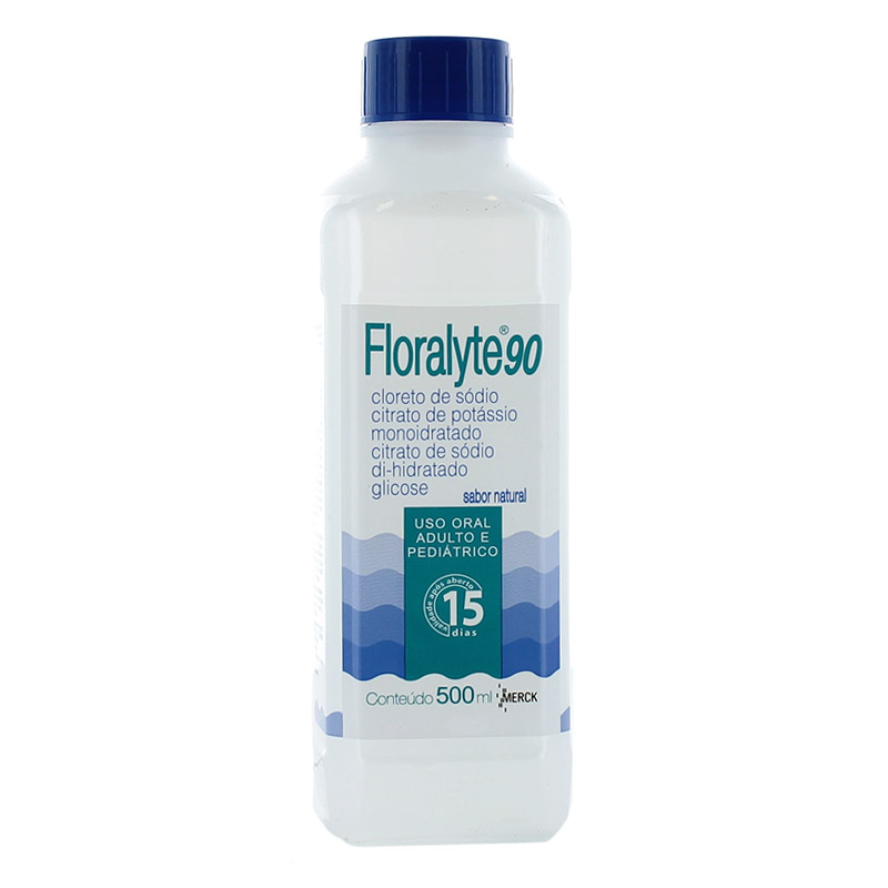 FLORALYTE 90 NATURAL 500ML SOLUÇÃO | Drogão Super