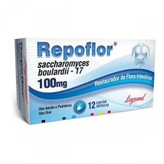 REPOFLOR 100MG 12 COMPRIMIDOS | Drogão Super