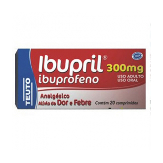 IBUPRIL 300MG 20 COMPRIMIDOS | Drogão Super