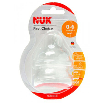 BICO SILICONE NUK ORTODÔNTICO FIRST CHOICE LEITE TAMANHO 1 | Drogão Super