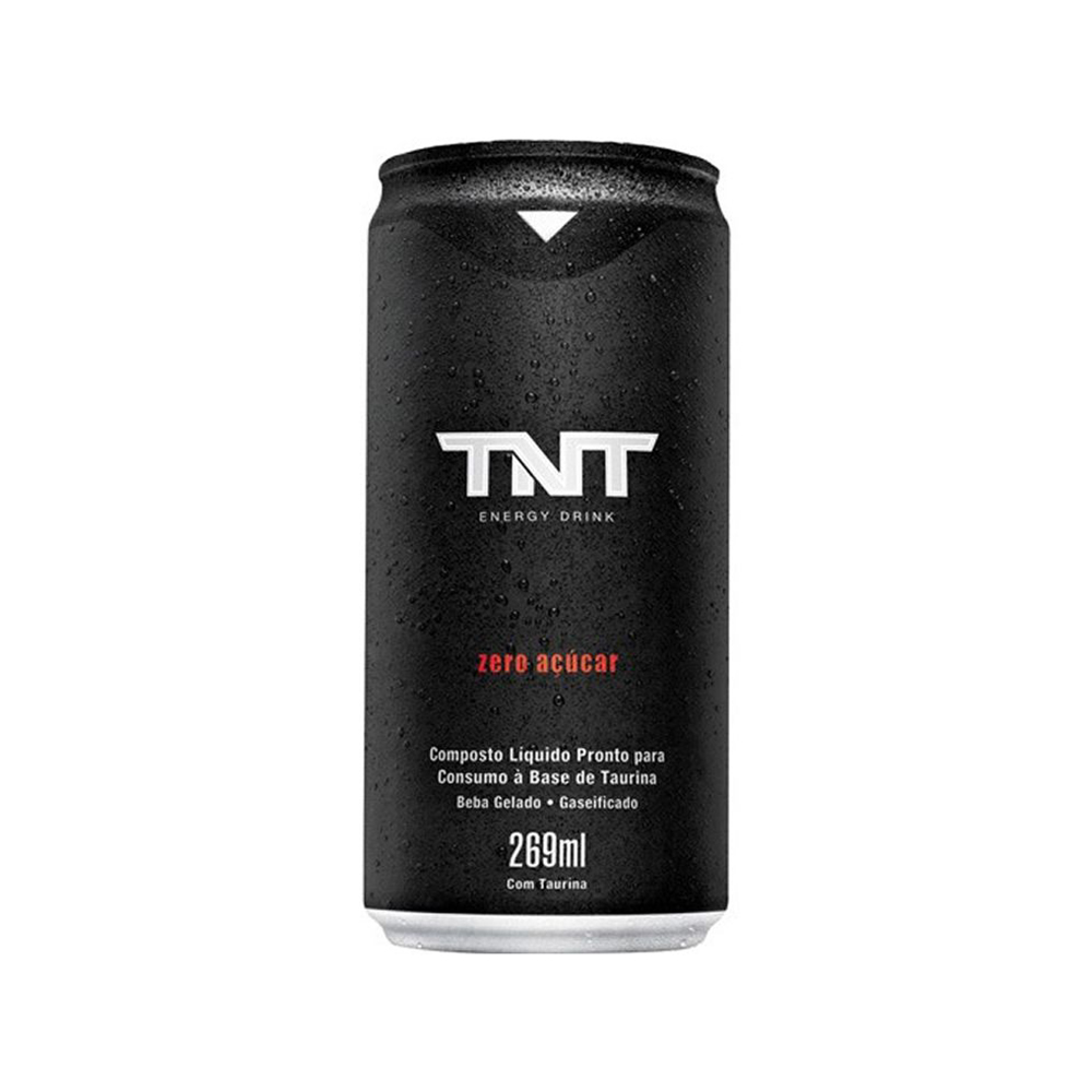 ENERGÉTICO TNT ENERGY DRINK ZERO AÇÚCAR 269ML | Drogão Super