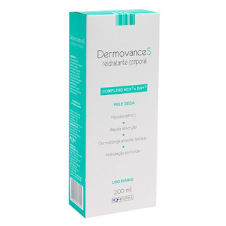 HIDRATANTE CORPORAL PELE SECA DERMOVANCE S 200ML | Drogão Super