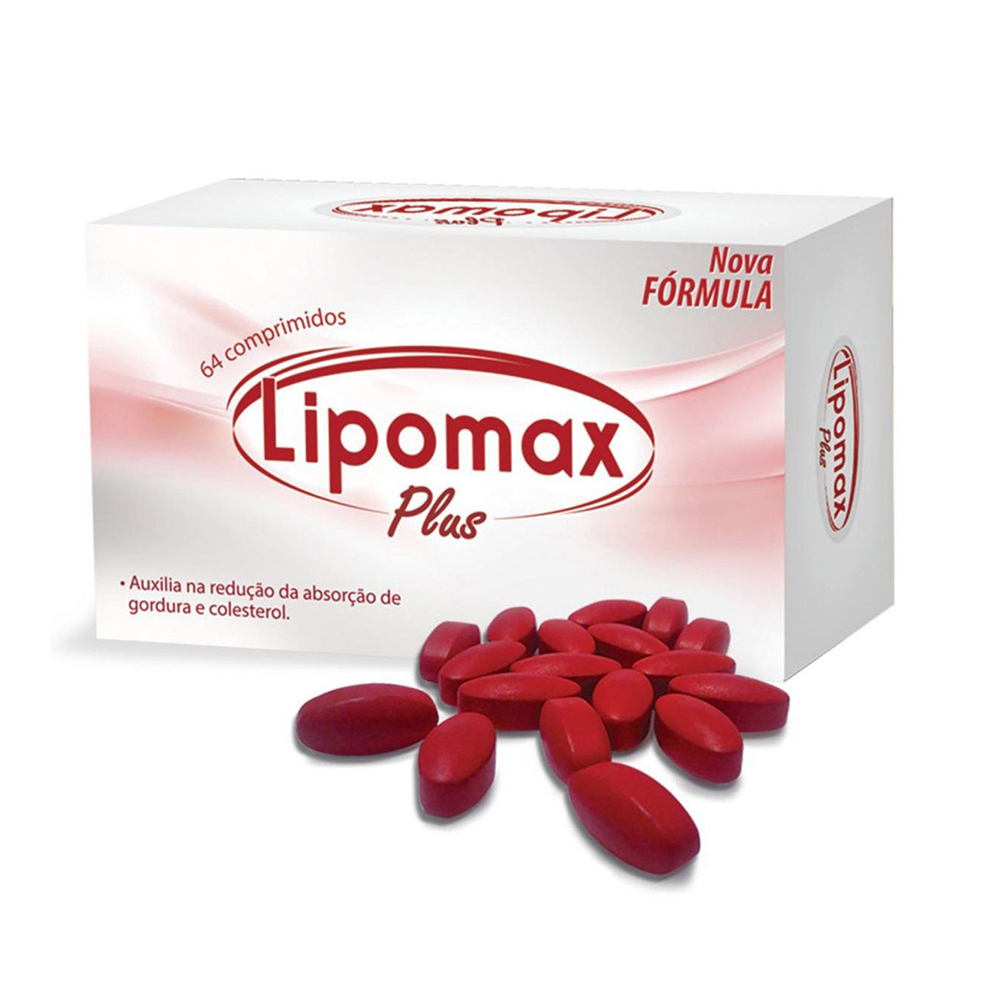 LIPOMAX PLUS 64 COMPRIMIDOS | Drogão Super