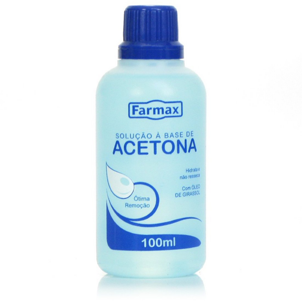 ACETONA FARMAX 100ML | Drogão Super