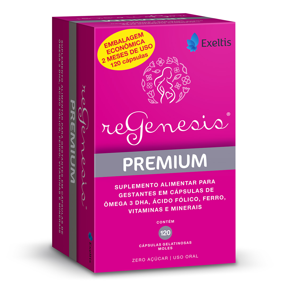 REGENESIS PREMIUM COM 120 CÁPSULAS | Drogão Super