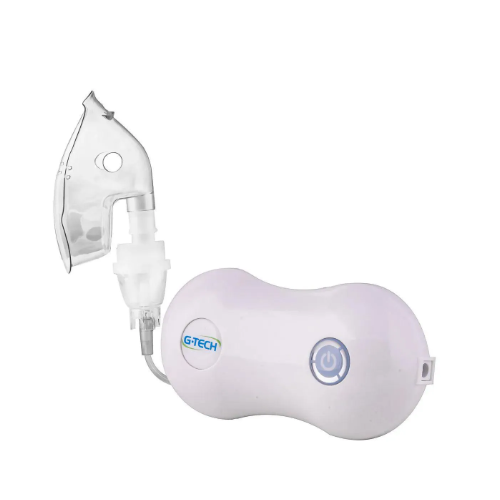 INALADOR NEBULIZADOR AR COMPACT GTECH DC2 BRANCO | Drogão Super